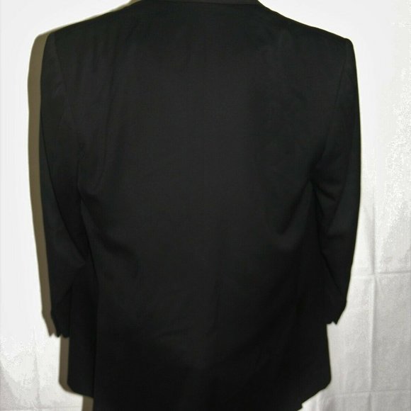 Domeninco Spano | Suits & Blazers | Domenico Spano Bespoke Solid Black ...